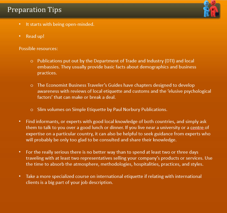 Preparation Tips - FreshSkills